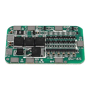 3 Pcs MELIFE 6S 15A 24V PCB BMS Battery Protection Board for Lithium 18650 Battery Packs Lipo Cell Module