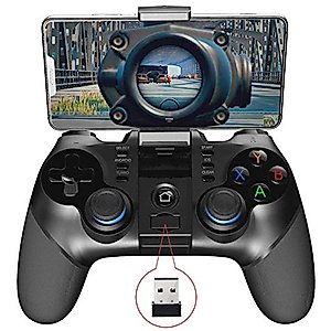 ipega-PG-9156 Wireless game Controller 4.0+2.4G Mobile phone Gamepad for Samsung Galaxy S22/21 /S20 /S10 NOTE21/20/10 VIVO Oppo Android Mobile Smartphone Tablet (Android 6.0+ Higher System)