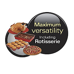 Hamilton Beach Countertop Rotisserie Convection Toaster Oven, Extra-Large, Stainless Steel (31103DA)