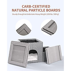 Made4Pets Dog Stairs for High Beds, Small Dogs Pet Steps Stool to Get on Bed, Cat Stairs Ladder, Puppy Toy Storage Folding Doggie Ramp for Couch, Car, Home