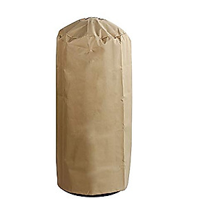 BALI OUTDOORS Round Stand-Up Patio Heater Covers, Fire Pit Cover 44IN