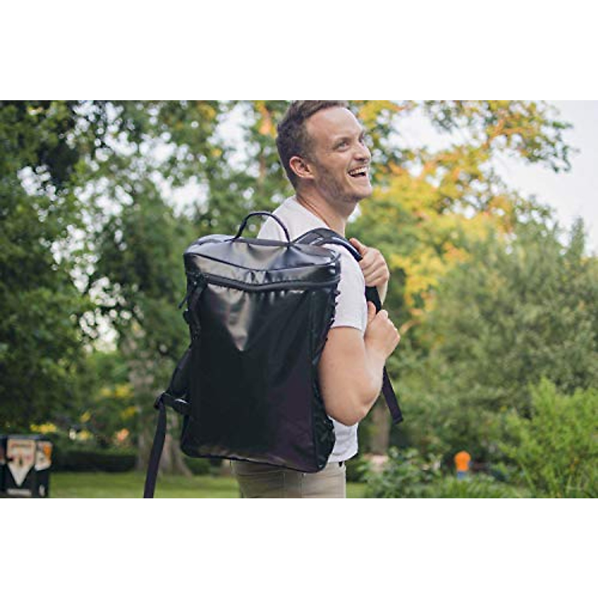 The Friendly Swede Multipurpose Laptop Backpack - Water Resistant Travel Backpack for Men and Women