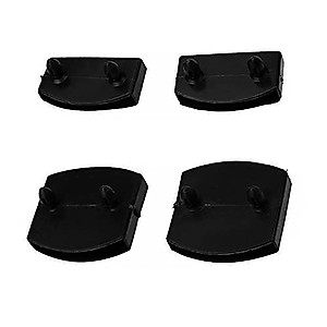 SmaUnicorn 20pcs 53.5-54.5mm Replacement Bed Slat Holders Kits Plastic Centre Caps or End Caps for Holding Securing Wooden Slats Bed Base(10pcs Centre Caps+10pcs End Caps)¡­