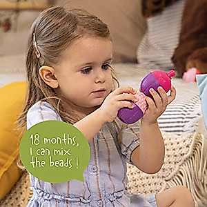 Lalaboom - Educational Pop Beads - 48 Piece Set - Ages 10 Months to 4 Years - BL460