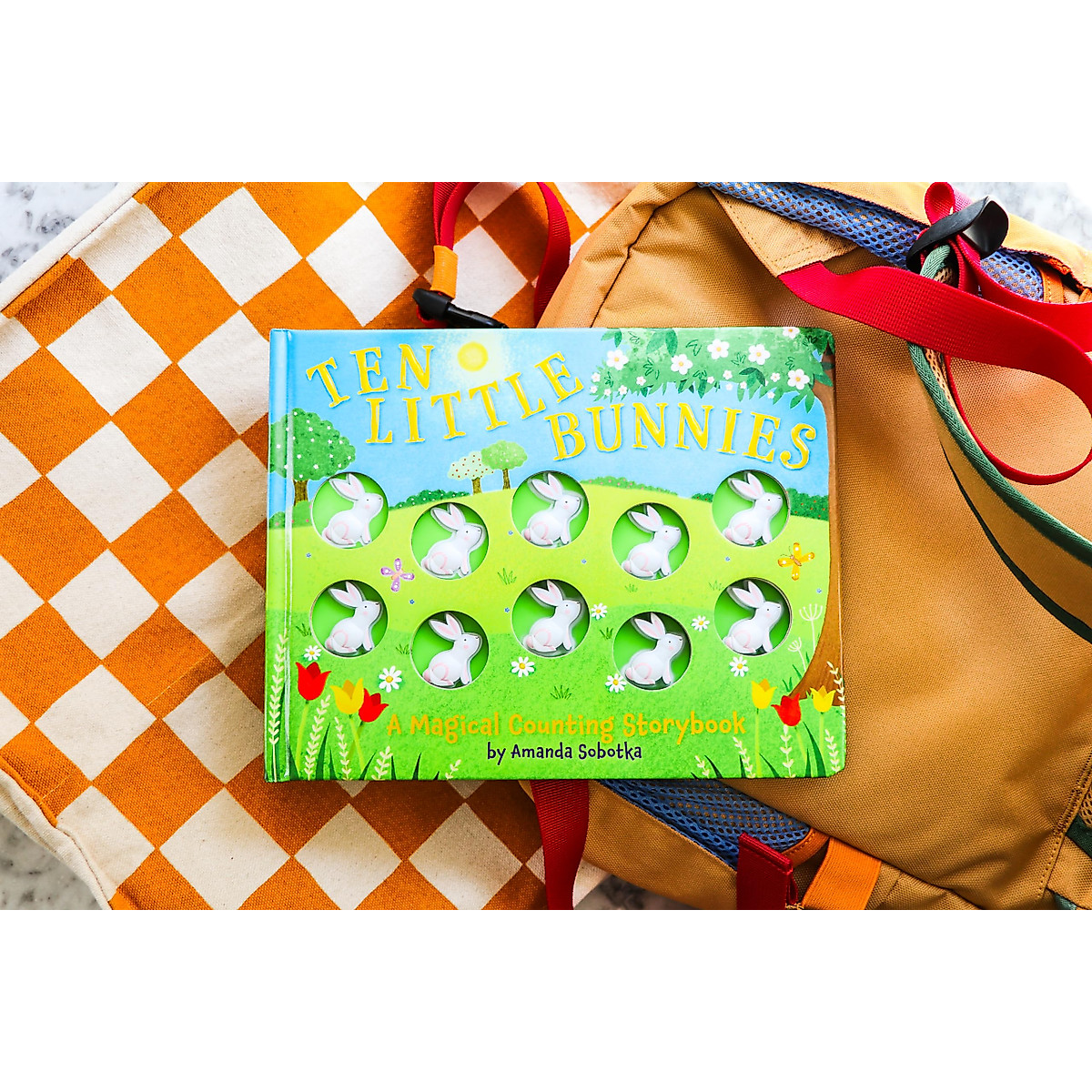 Ten Little Bunnies: A Magical Counting Storybook (A Tactile Bunny Counting Book for Easter Fun) (Magical Counting Storybooks)