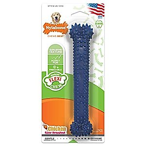 Nylabone Moderate Chew FlexiChew Dental Chew Toy Chicken Large/Giant (1 Count)