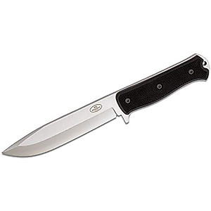 Fallkniven A1x Fixed 161mm Satin Blade Thermorun Handle, Black