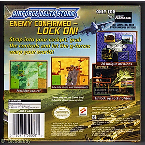 Airforce Delta Storm - Game Boy Advance