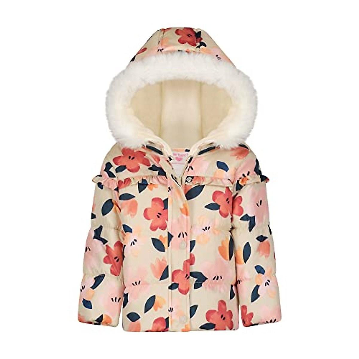 Carter's Baby Girl Two Piece Snowsuit, LG Floral, 24 Months