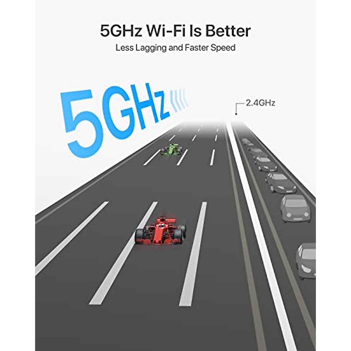 BrosTrend 650Mbps Linux WiFi Adapter for Ubuntu, Mint, Kali, Debian, Kubuntu, Lubuntu, Xubuntu, Zorin, PureOS, Raspberry Pi 2+, Windows 11/10/8/7, 5GHz/2.4GHz, Long Range External 5dBi Antenna
