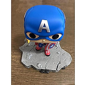 Funko Pop! Deluxe Marvel: Avengers Assemble Series - Captain America, Amazon Exclusive, Figure 6 of 6