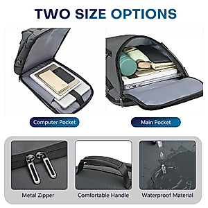 Konelia Slim Business Smart Backpack for Men Waterproof fit 15.6 Inch Laptop Travel Backpack with USB Charging Port