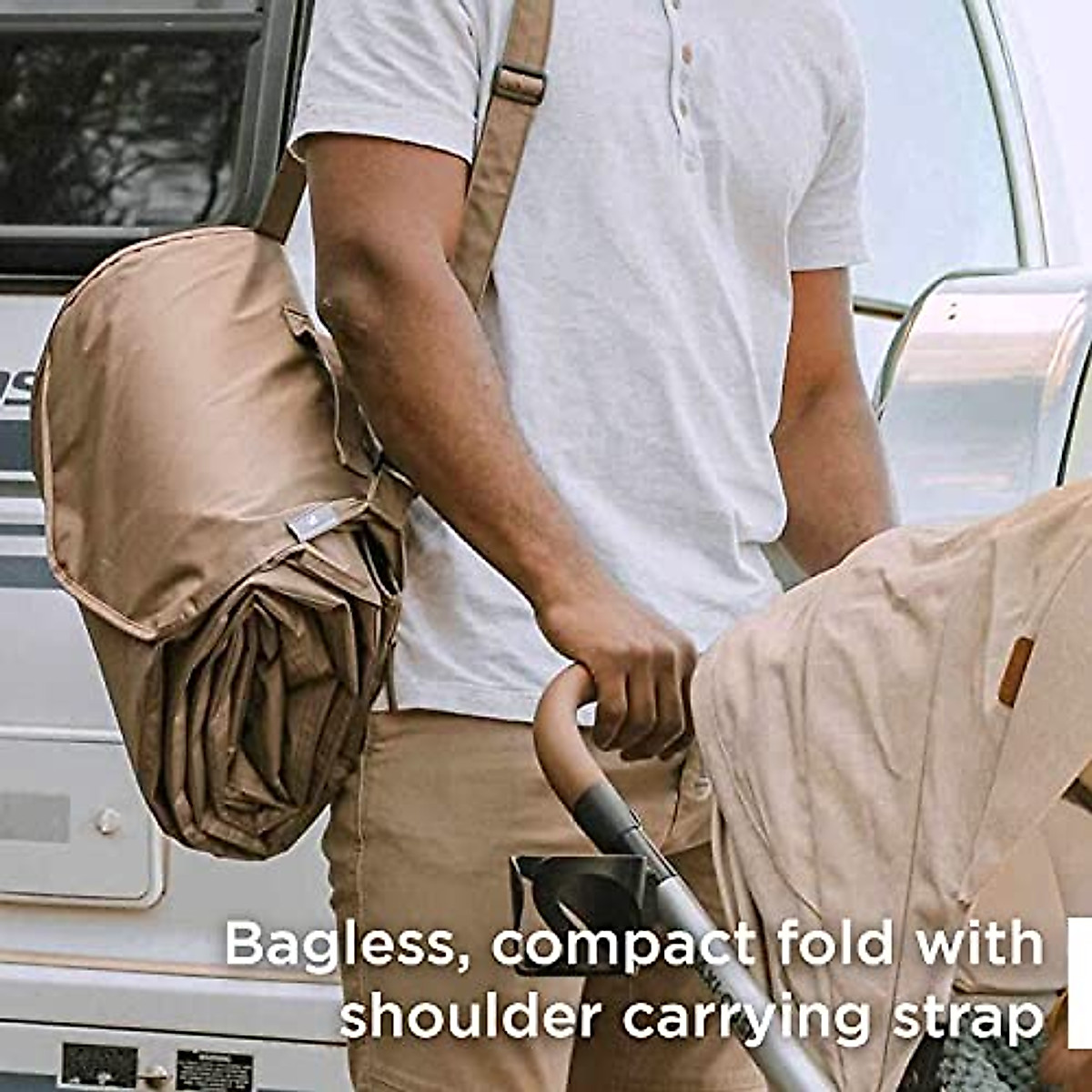 Little Unicorn – Sun Baked Outdoor Blanket | 100% Polyester | Water Resistant | Simple Clean | Wipeable Material | Easy to Carry | Babies and Toddlers | Machine Washable | 5’ x 7’