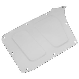 HECASA A/C And Heater Delete Panel Compatible with 1967-1972 Chevrolet GMC Pickups Blazers and Jimmy K5 Steel A/C Heater Blower Box Delete Panels Bare Metal