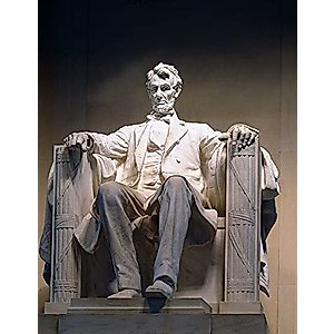 Lincoln Memorial, Washington, D.C. by Carol Highmith - 22x28 Art Print Poster