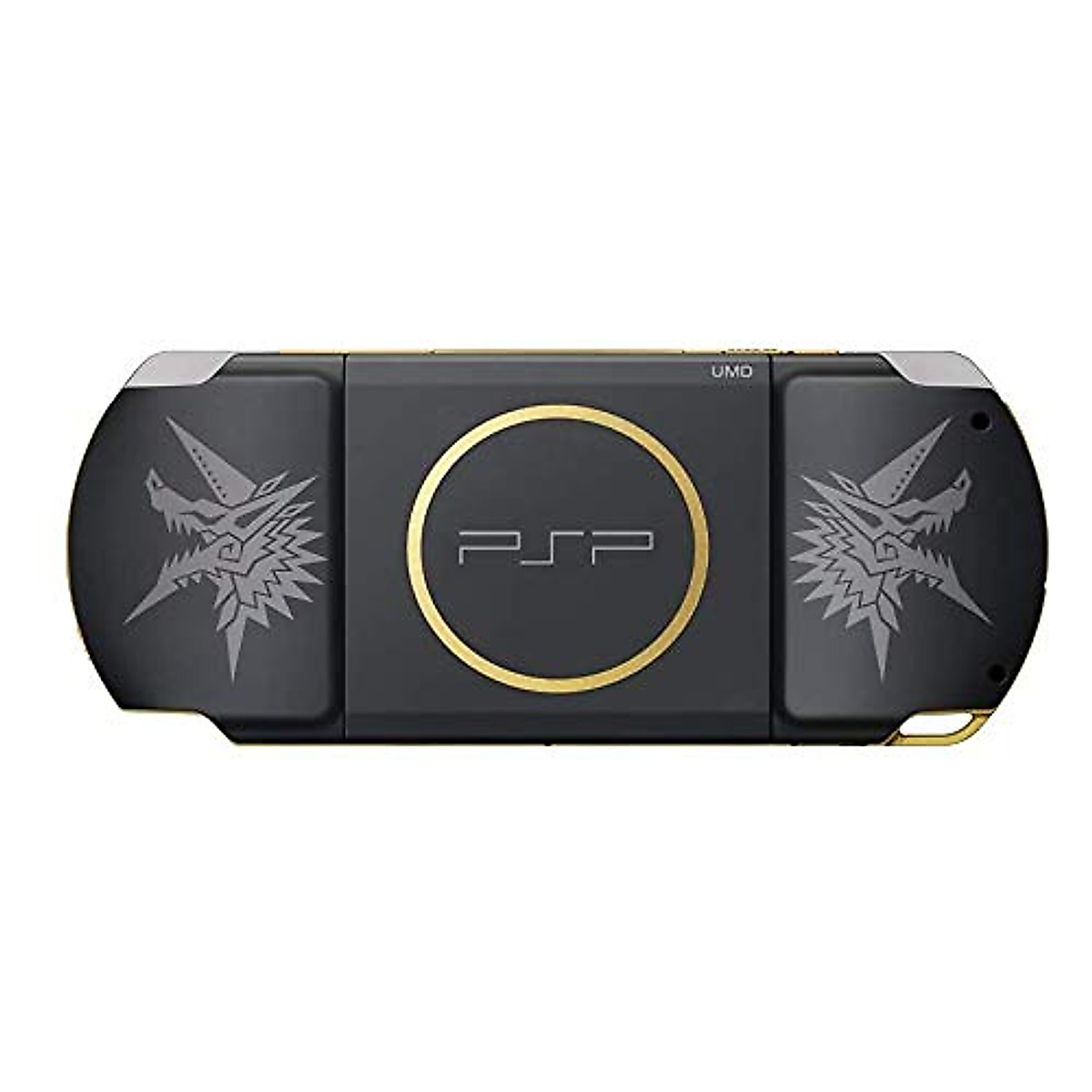 Sony PSP Slim and Lite 3000 Series Handheld Gaming Console with 2 Batteries and Memory Card (Renewed) (Monster Hunter)