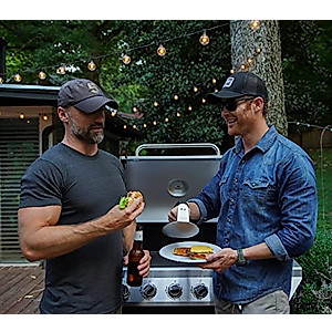 The Burger Iron | Burger Smasher | Extra Wide 6" Round Stainless Steel Smashed Burger Press