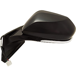 Kool Vue Driver Side Power Heated Mirror for Toyota Prius 2016-2020 With Blind Spot Monitor Paintable