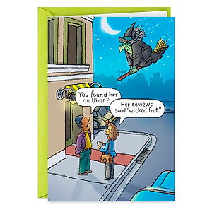 Hallmark Shoebox Funny Halloween Card (Wicked Fast)