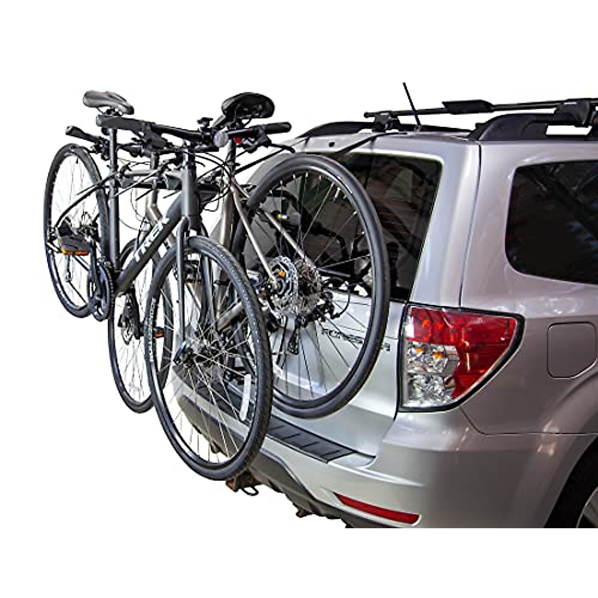 Saris Guardian Trunk 2-Bike Rack - Foldable and Compact, American-Made Steel, Easy Assembly, Secure Bike Transit, Fits Most Sedans, Hatchbacks, Vans for 2 Bikes up to 35 lbs. Each
