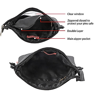 STEAMEDBUN Ita Bag Crossbody Heart Shaped Small Ita Purse Pin Bag for Anime