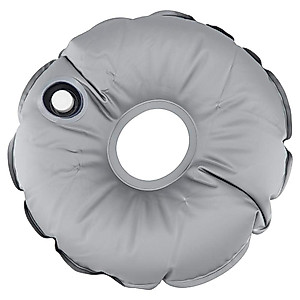 Mumusuki Umbrella Flag Base Weight Bag Filled with Water or Sand Beach Sea Portable Foldable Round Outdoor