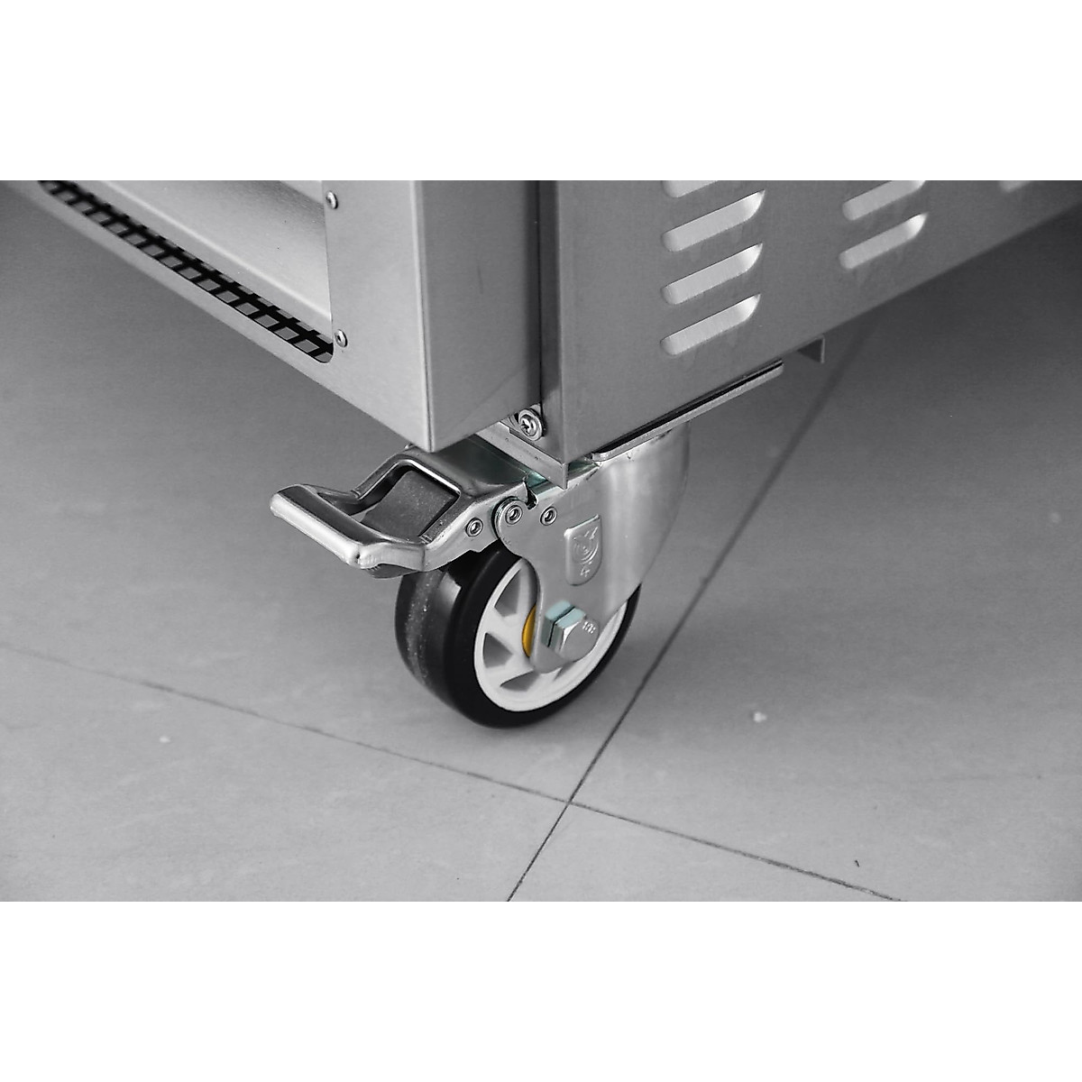 CHUMART 36" Chef Base Refrigerator, 2 Drawer Refrigerated Commercial Refrigerator, Stainless Steel Undercounter Refrigerator, Kitchen Equipment for Restaurant, Bar, Garage