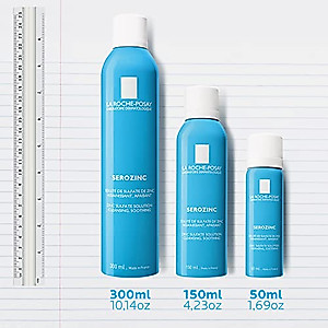 La Roche-Posay Serozinc Face Toner for Oily Skin with Zinc, Mattifying Face Spray and Acne Toner to Reduce Shine for Oil Control, Alcohol Free Face Mist for Acne Prone Skin, 5 Fl Oz (Pack of 1)