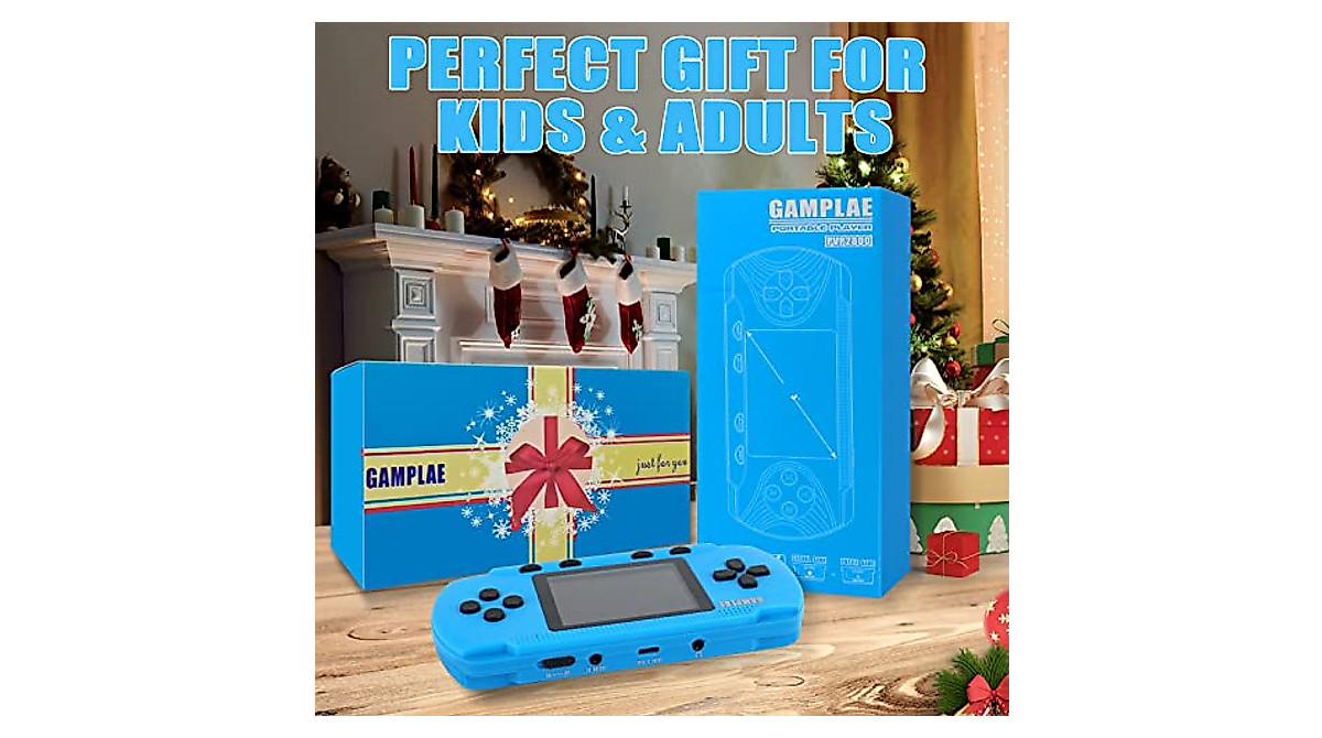 Handheld Game Console for Kids - 258 Classic Retro Games