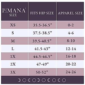 LUMANA Leakproof Womens Leggings: Bladder Control Athletic Bottoms - Leggings with Pockets Designed with Built-in Bladder Leakage Pads for Women, 22" Inseam (Black, Small)
