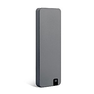 2TB External Hard Drive, Portable SSD External Hard Drive with Reading Speed Up to 500Mb/s Plug and Play Ready for Mac and PC Computer, Desktop, Laptop Silver