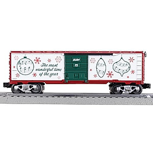 Lionel 2024 Christmas Music O Gauge Model Train Boxcar