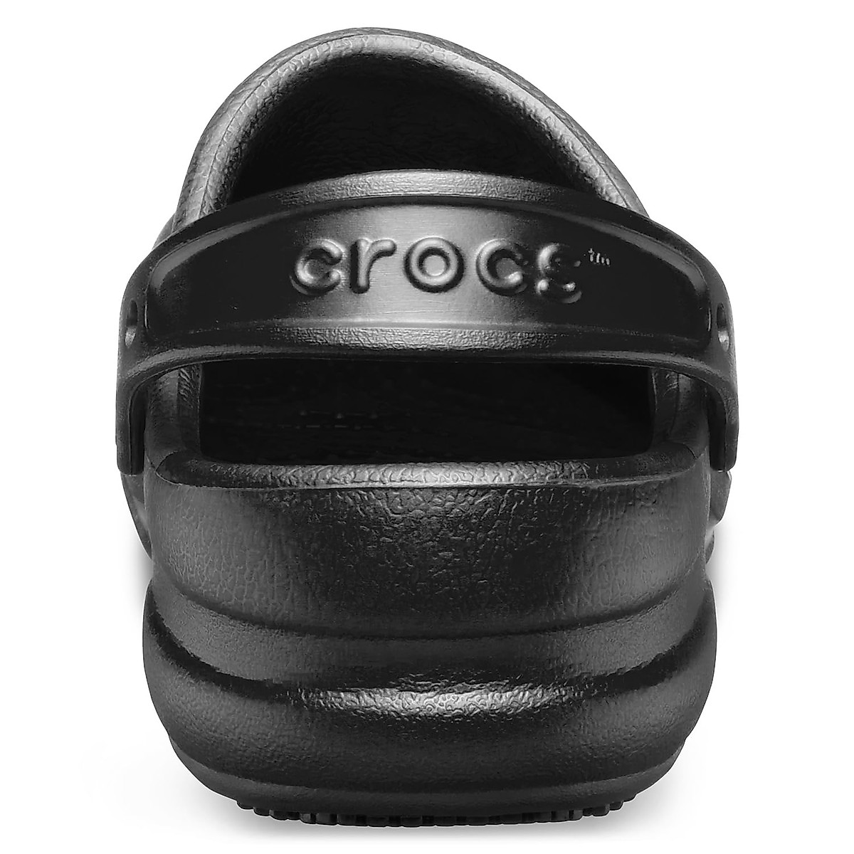 Crocs Unisex-Adult Bistro Clog, Slip Resistant Work Shoe, Black, 16 Women/14 Men