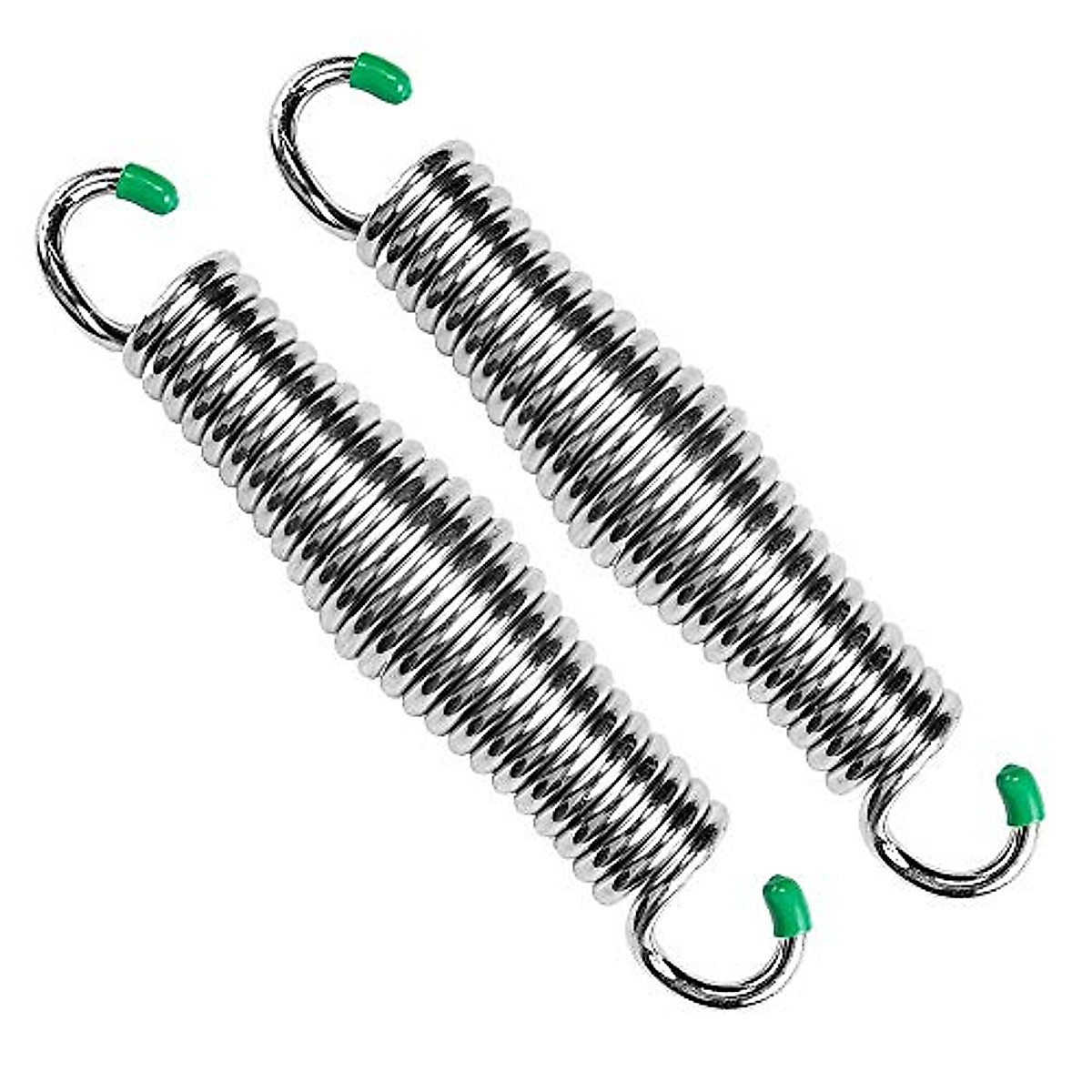 Barn-Shed-Play Black Snap Hook Hangers and Springs Porch Swing Hanging Kit