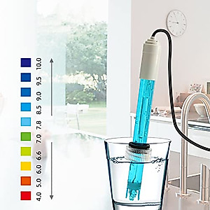 PH-301 Electrode Probe BNC Connector Sensing Laboratory Water Detector Electrode Probe Accessory