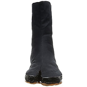 Marugo Kaisoku Japanese Tabi Shoes Black with 10 Clips