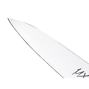 Mercer Culinary MX3 Premium San Mai VG-10 Steel Core Blade Petty Knife, 120mm 5 Inch,Black