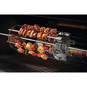 Napoleon 64008 Rotisserie Shish-Kebab Skewer Set Grill Accessory, Stainless Steel