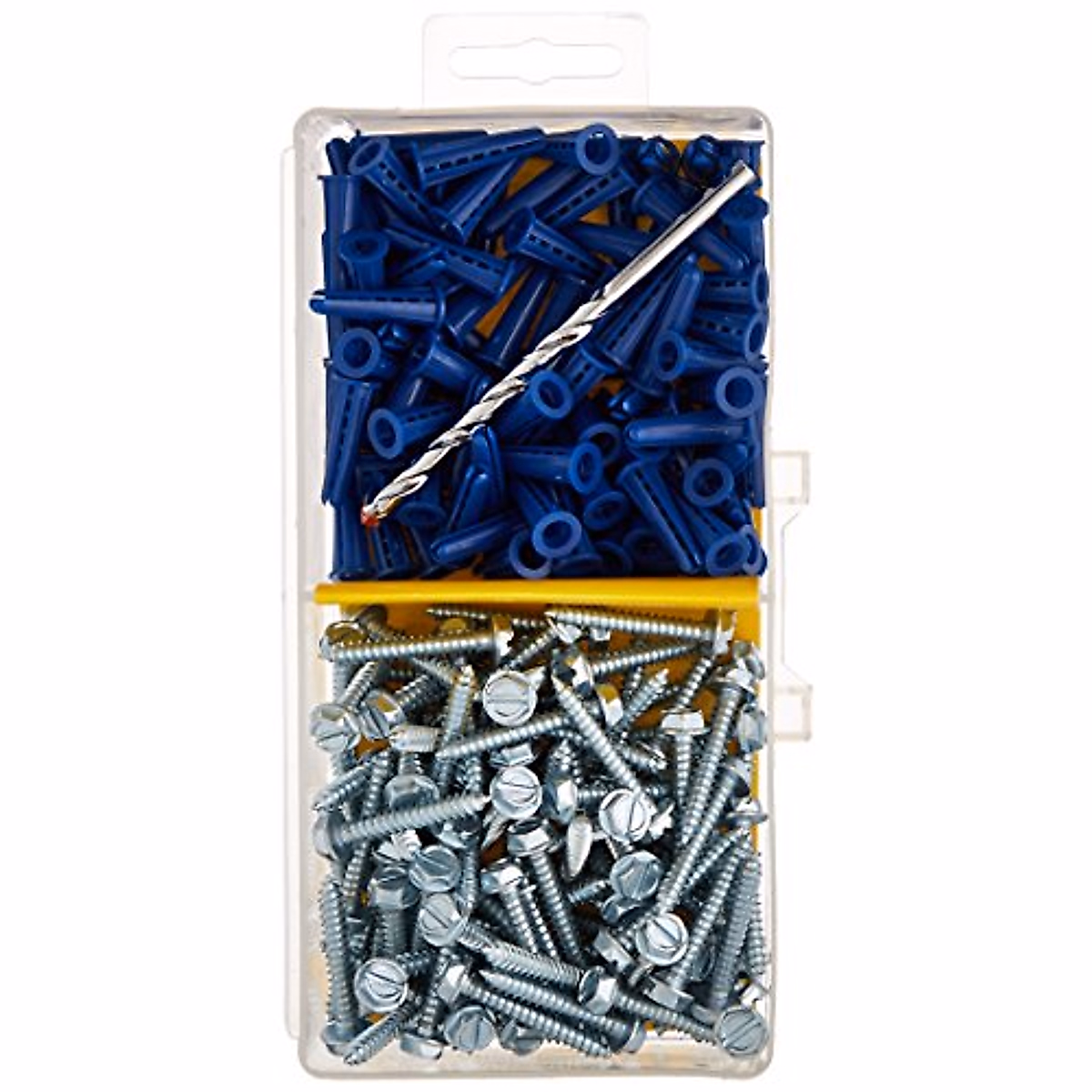 The Hillman Group 373515 Plastic Anchor Kit 10-12 Includes Screws and Drill, 1