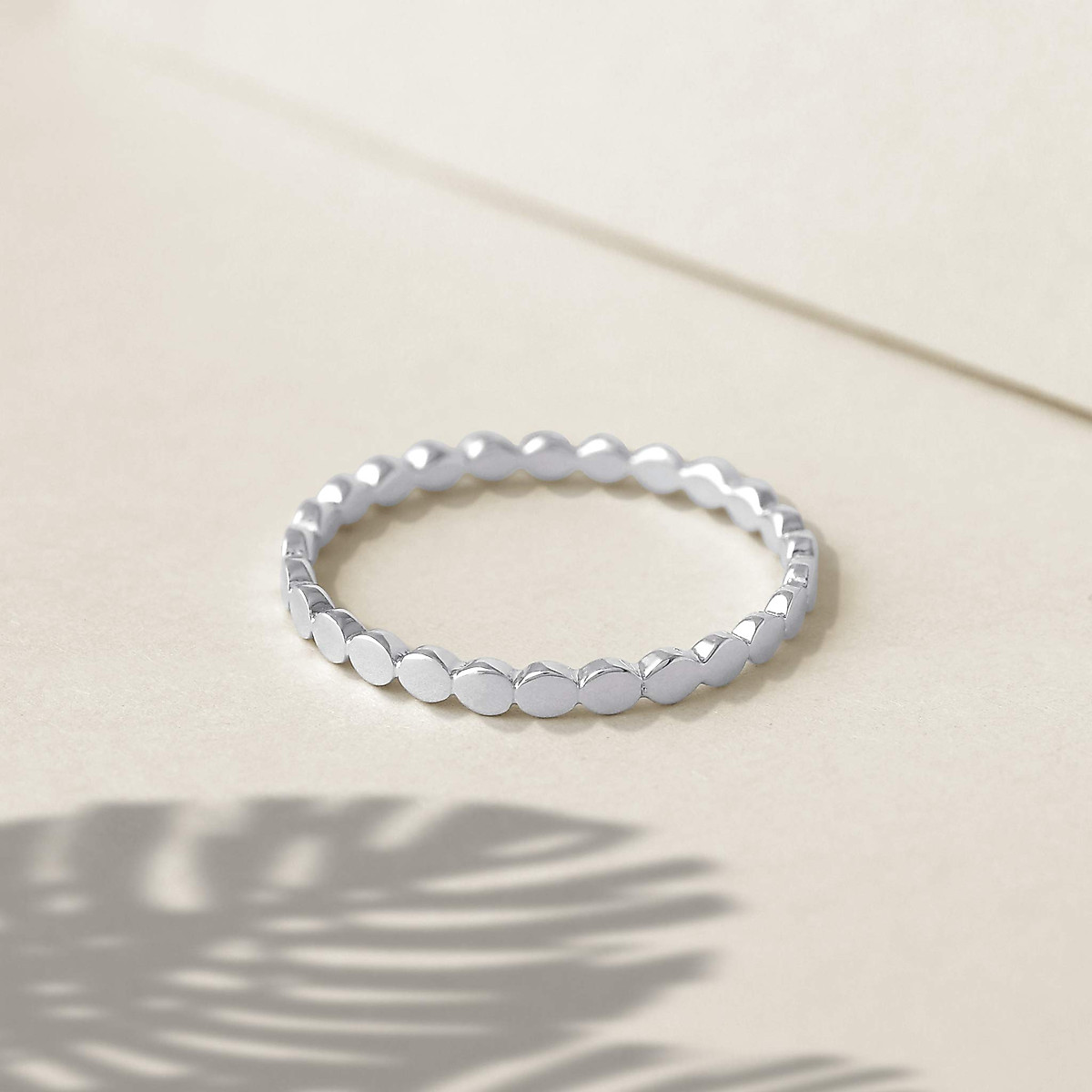 Boma Jewelry Sterling Silver Dot Ring, Size 8