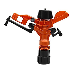 YFQHDD 2 Pc Agriculture Adjustable Rotating Water Nozzle 1" Female Thread-3/4 Male Thread Irrigation Sprinkler Garden Sprayer