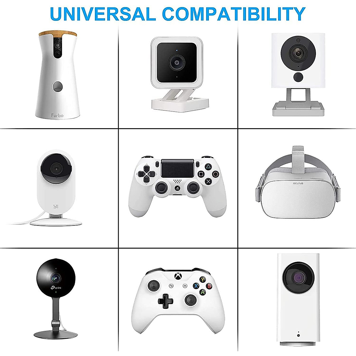 30FT Power Extension Cable Compatible with Wyze Cam v3, Wyze cam OG,Wyze Cam Pan, NestCam Indoor,Blink,Amazon Cloud Camera,USB to Micro USB Durable Charging for Camera (1pack)