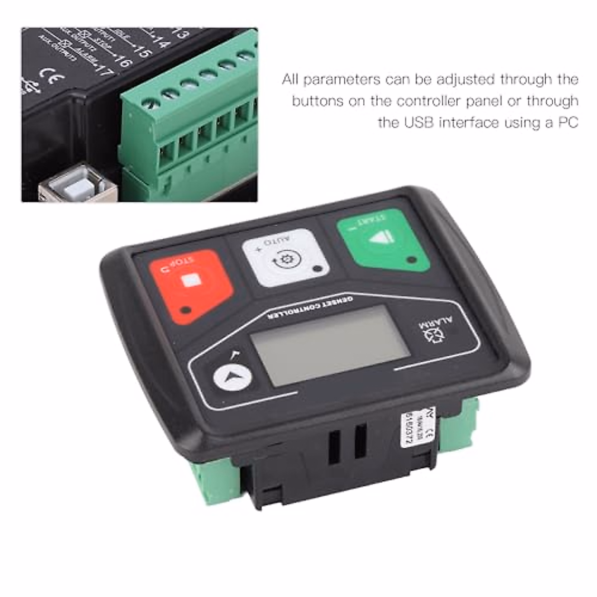 Electronic Generator Controller Dc20D Control Panel Automatic Genset Controller Panel For Diesel Generator For Diesel Engine Or Generator