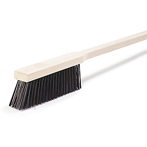Carlisle FoodService Products 4577200 Carbon Steel Bristle Pizza/BBQ Oven Brush, 39" Overall Length