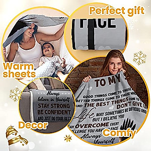 New 2023 Son Gifts from Mom to Son Eagles Throw Blanket - to My Son Blanket - Animal Gift Ideas for Son on Graduation Day, Birthday, Thanksgiving, Christmas, Mother's Day - 50" x 60" Fleece Blanket