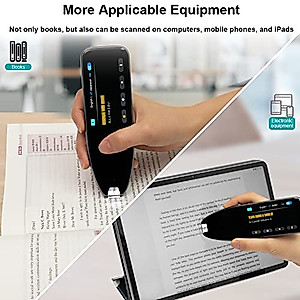 Language Translator Device Scanner Pen - Text to Speech Device for Dyslexia, Suitable for Language Learners Scan Translate Reading Pen,Fast - Under 0.5 Sec