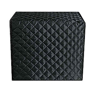 Bread Machine Cover-Bread Maker Cover Clip Cotton Diamond Stitching Splashproof Washable Toaster Bakeware Protector for Home Kitchen