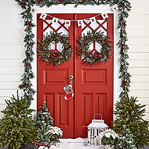 45 Pcs Christmas Stocking Cutouts Xmas Cut-Outs for Winter Bulletin Board Classroom Office Christmas Party Decorations