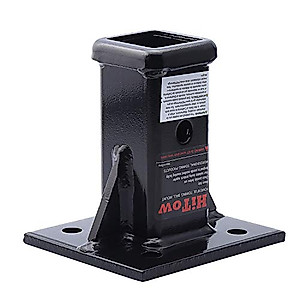 HITOWMFG 2" Bolt-On Receiver Opening Hitch Tube