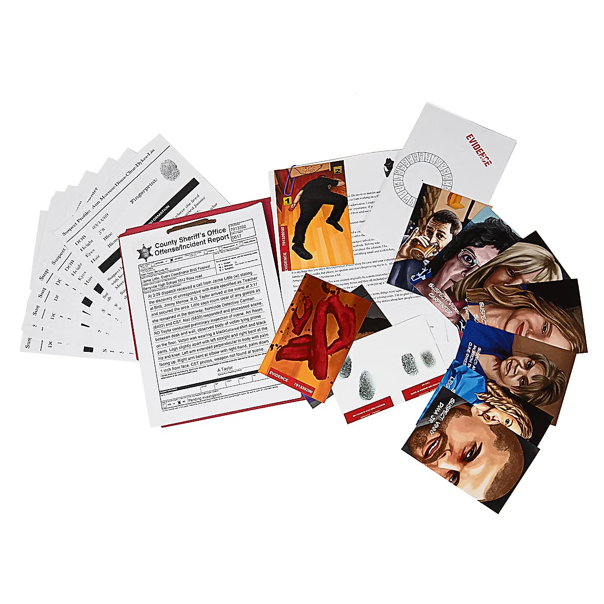 Conundrum Case Files: Murder Mystery Detective Game | Murder at The Festival | 1-4 Players